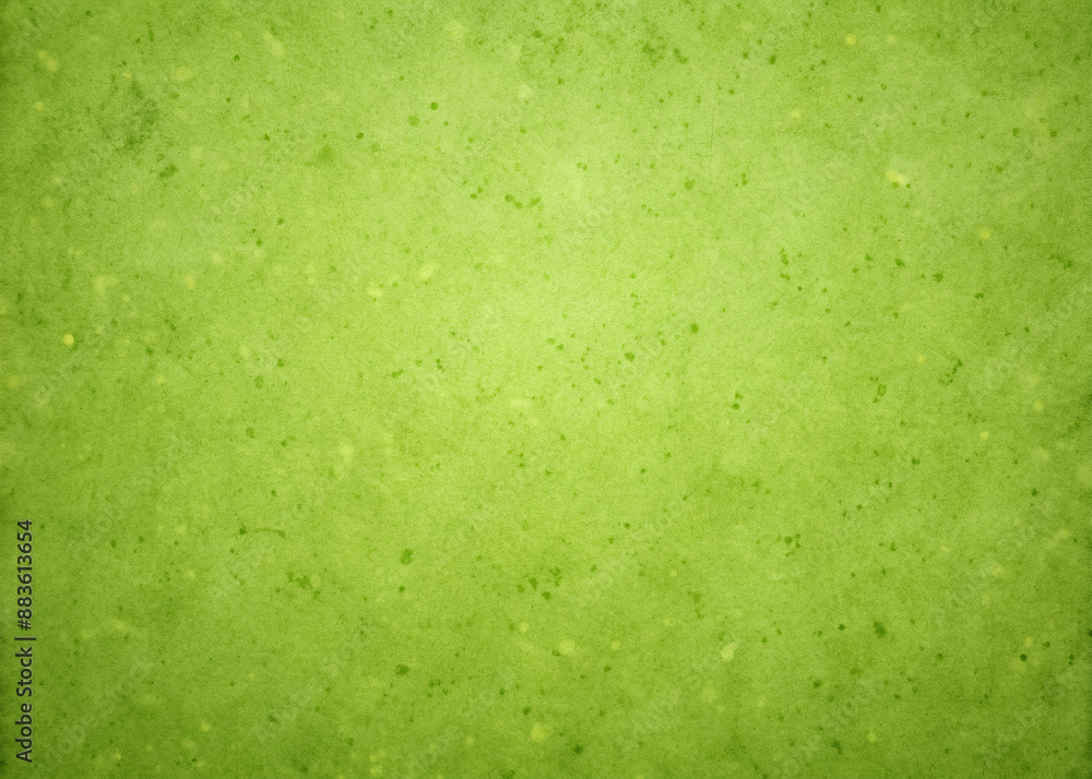 Earth-toned organic green background with natural paper texture and subtle spots, perfect for ...