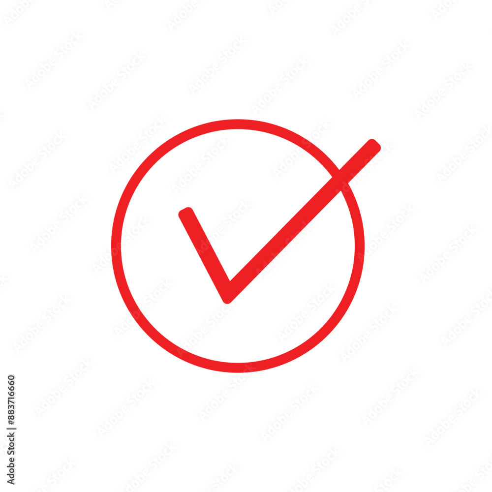 Check mark tick icon png file cut out and isolated on a transparent ...