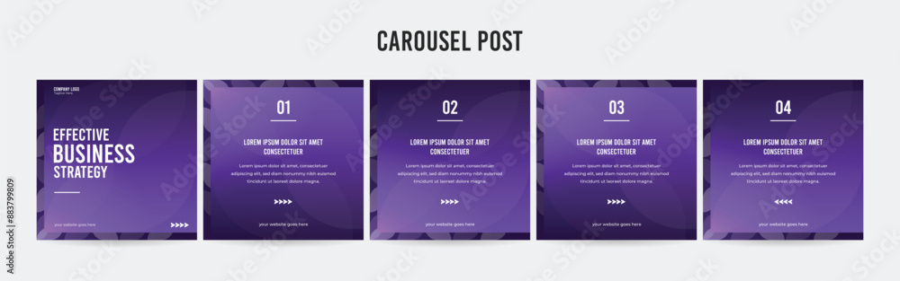 Stunning Carousel Post Template, Editable Social Media Layout Design ...