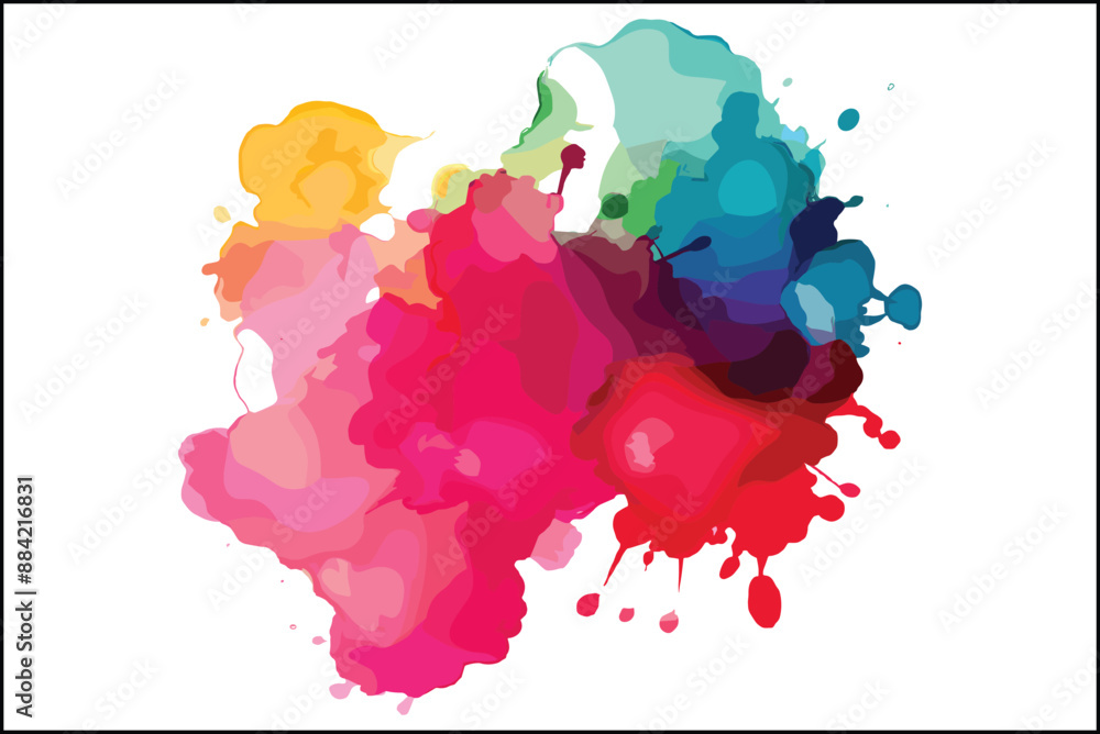 Vector de Stock watercolor splash png, watercolor splash png ...