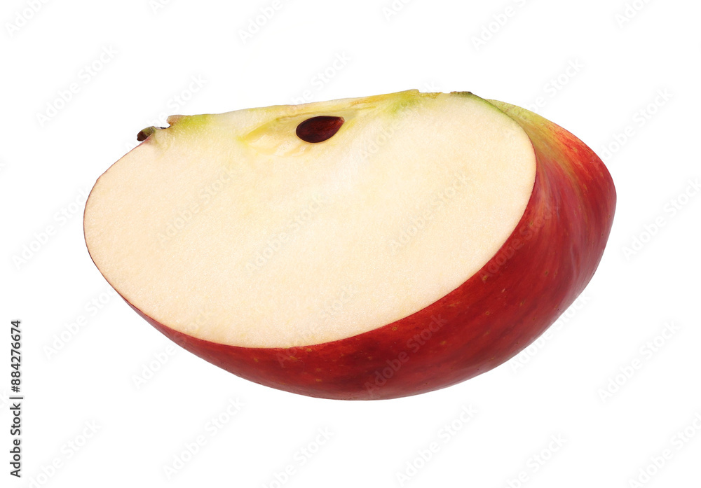 Red apple slices (Gala Apple) isolated, transparent PNG, PNG format ...