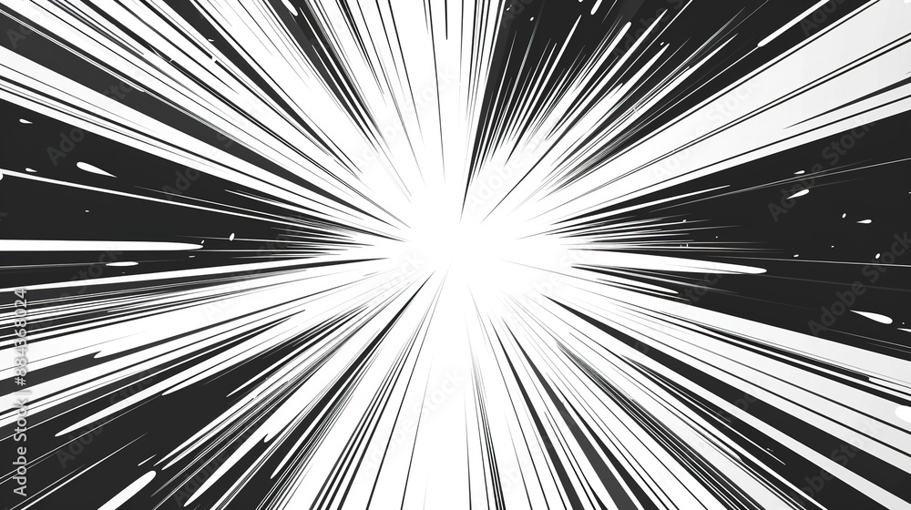 Speed lines backgrounds. Fast speed motion horizontal line manga effect ...