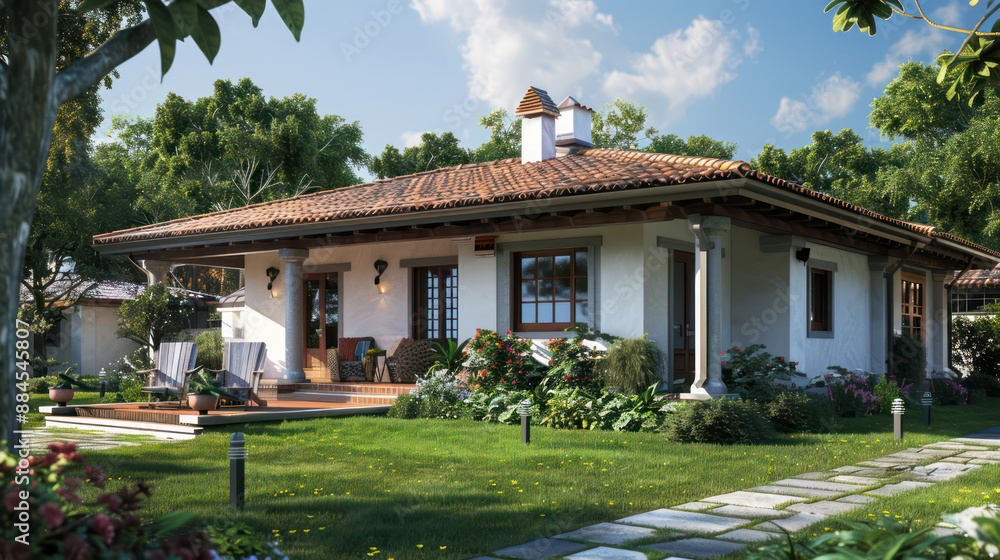 american Cottage-style homes are examples of charm and a welcoming ...