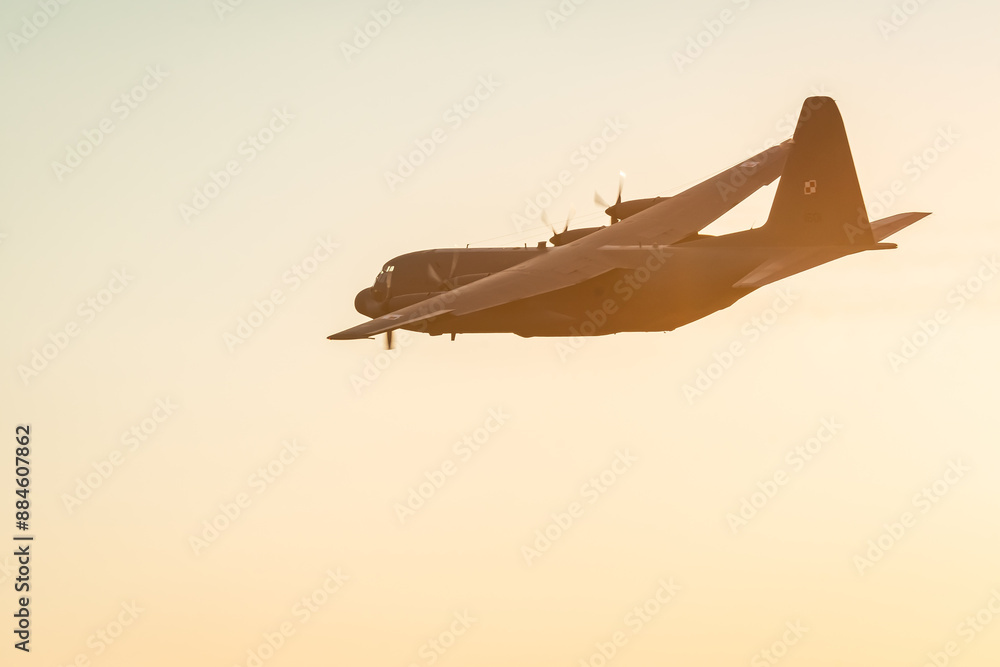 Leszno, Poland - June, 22, 2024: Antidotum Airshow Leszno, C-130 ...