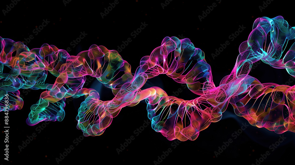 Depict holographically the localization of replication origins in DNA ...