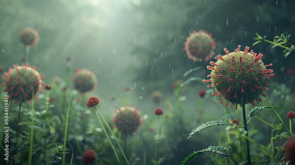 Virology explores viruses and viral diseases, analyzing their structure ...