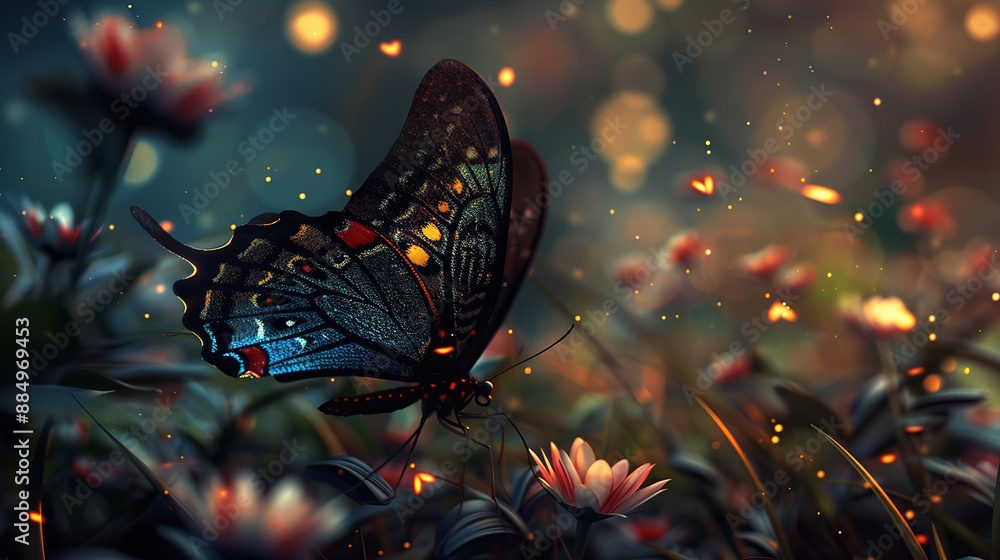 Ilustración de Stock insects, bugs, beetles, butterflies, moths, ants ...