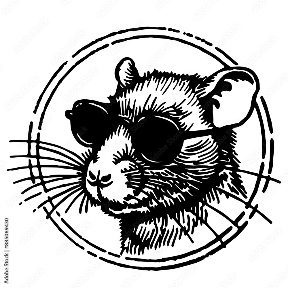 Mouse rat SVG vector transparent background PNG clipart Stock Vector ...
