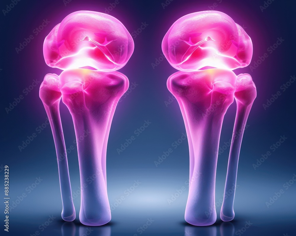 Knee X-ray Assessing Bone Health and Identifying Potential Issues ...