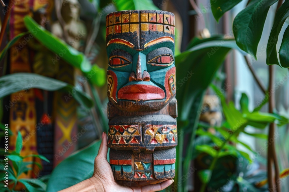 Spirit object ceremony of sacramental beliefs. Ancient culture ...