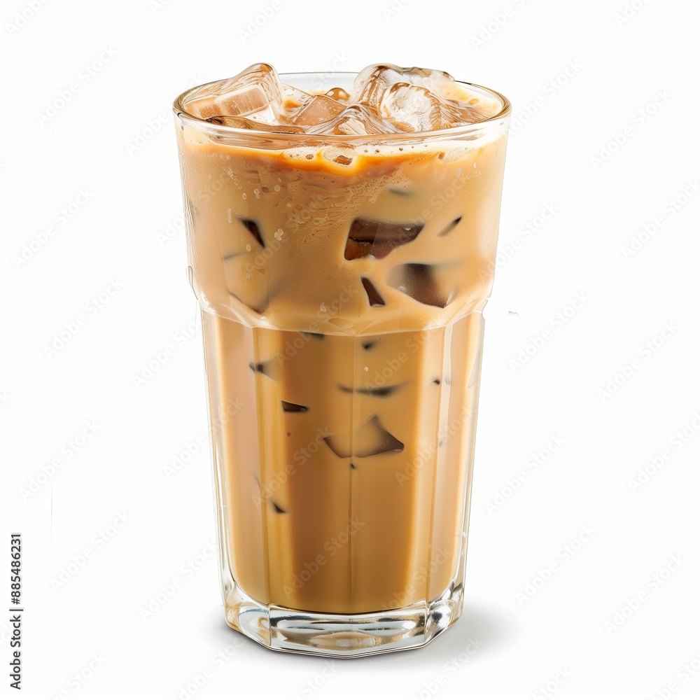 Ice tea or teh ais This cool drink, made with fragrant tea and creamy ...