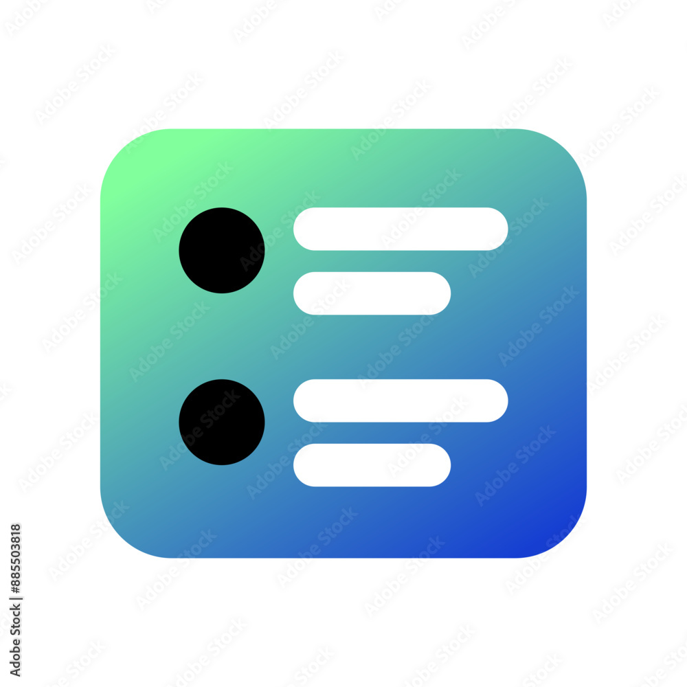 Vector timeline, outline, list icon. Black, white background. Perfect ...