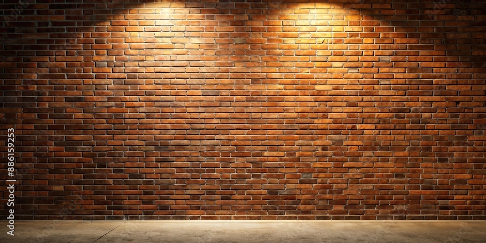 Well-lit brick wall at night , urban, architecture, texture, dark ...