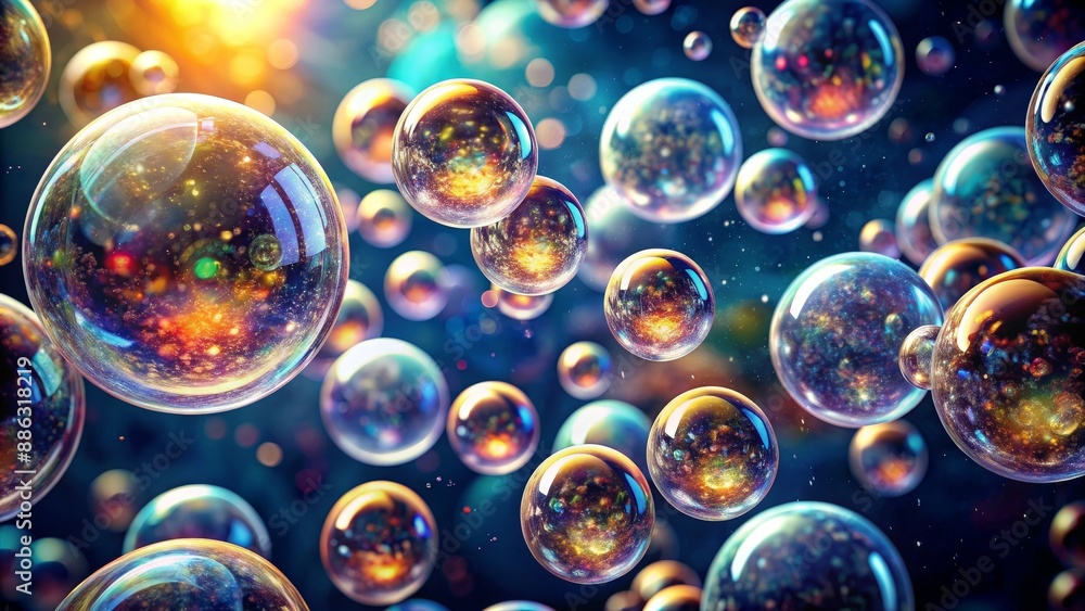 Mesmerizing Image Of Quantum Bubbles Dancing In The Microscopic World