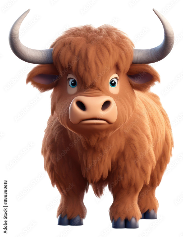 PNG Livestock cartoon buffalo mammal. Stock Photo | Adobe Stock