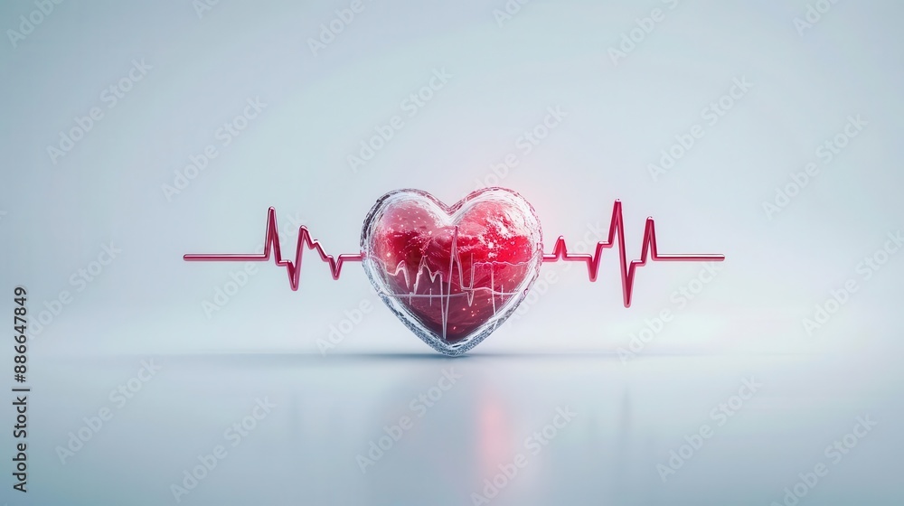 Animated graph showing cholesterol levels before and after treatment ...