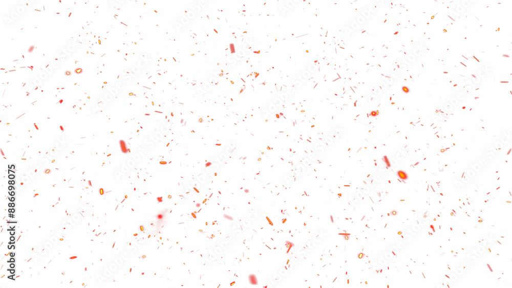 Floating embers sparks background PNG transparent. Opacity or screen ...