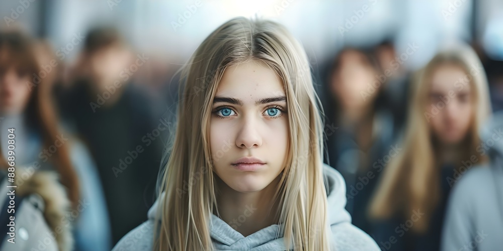 Navigating High School A Female Student's Struggle with Isolation and ...