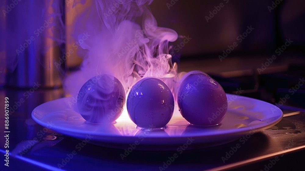 Chemical reaction using potassium permanganate and glycerin to burn ...