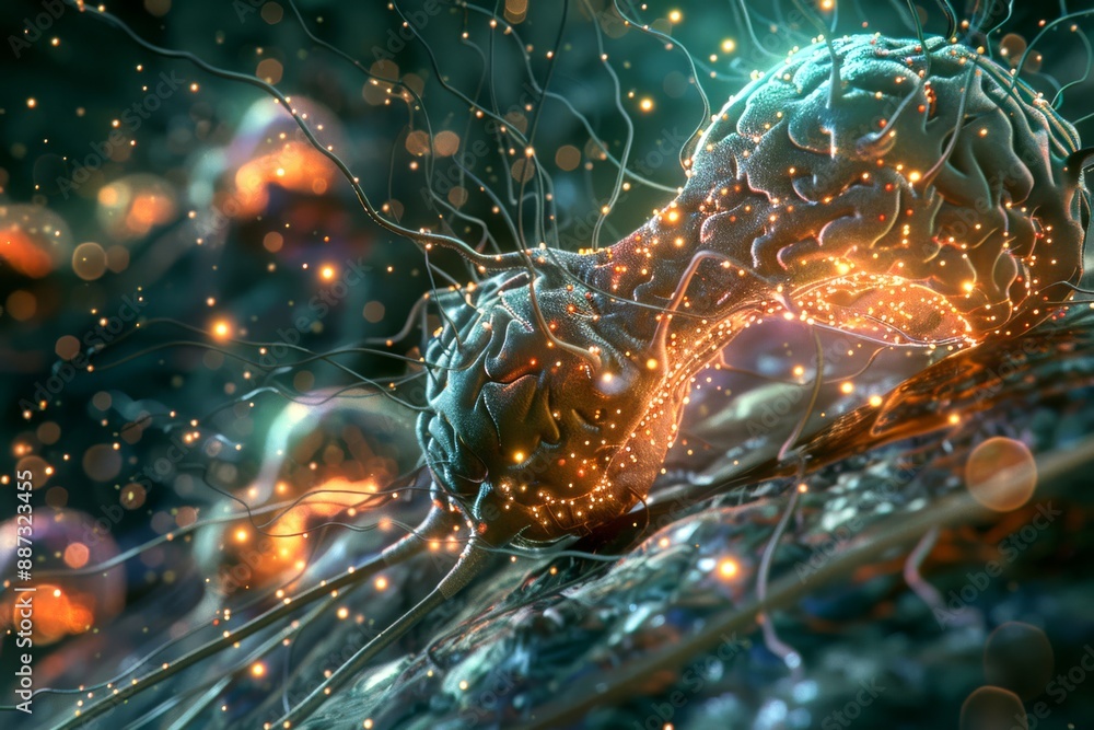 Neurotransmitter Recycling: An image showing the recycling process of ...