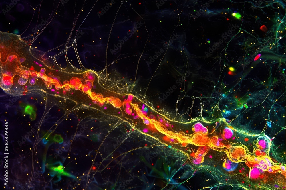 Synaptic Vesicles Release: A high-resolution image of synaptic vesicles ...