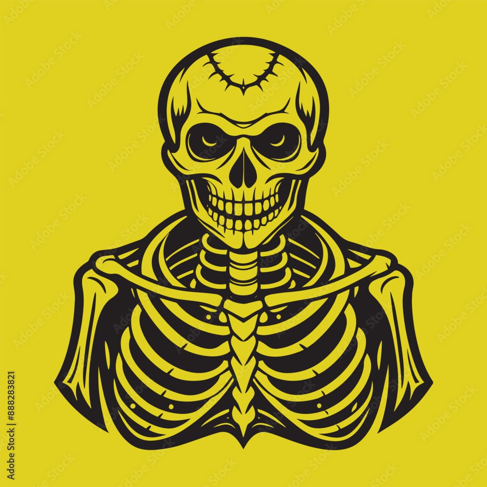 skull, death, head, bone, skeleton, halloween, human, dead, vector ...