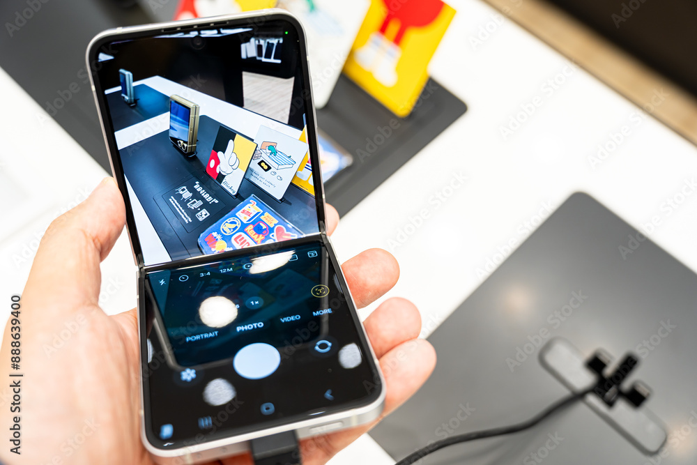 Samsung launch The New Samsung Galaxy Z Flip6, demo display launch at ...