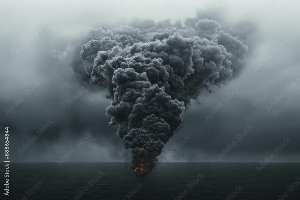 Visual representations of environmental impacts are highlighted by ...