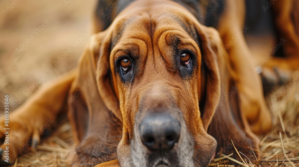 Bloodhound: Renowned for their exceptional sense of smell, Bloodhounds ...