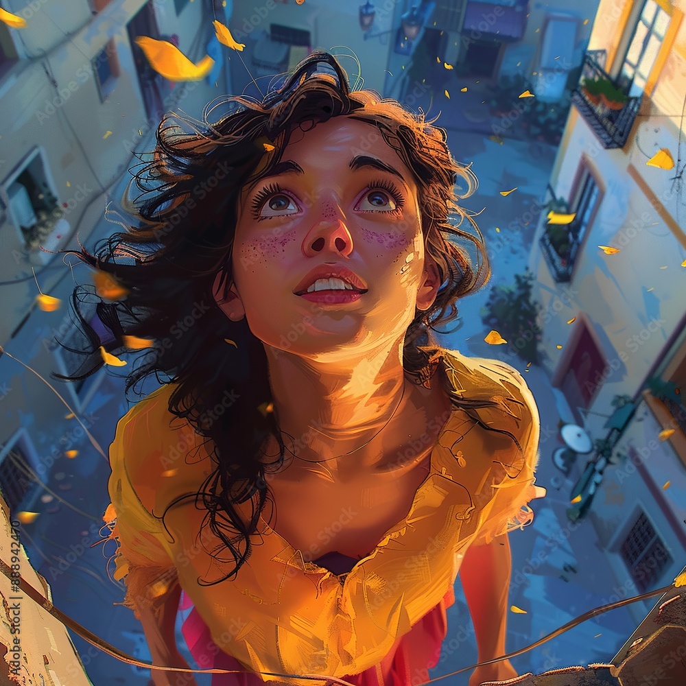 Embrace the dynamic power of tilted angle view for memorable character ...