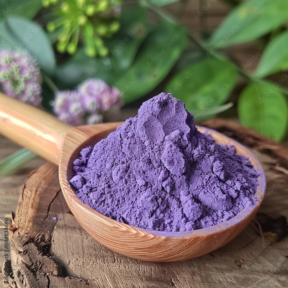 Butterfly pea extract is a key ingredient for creating a wide variety ...