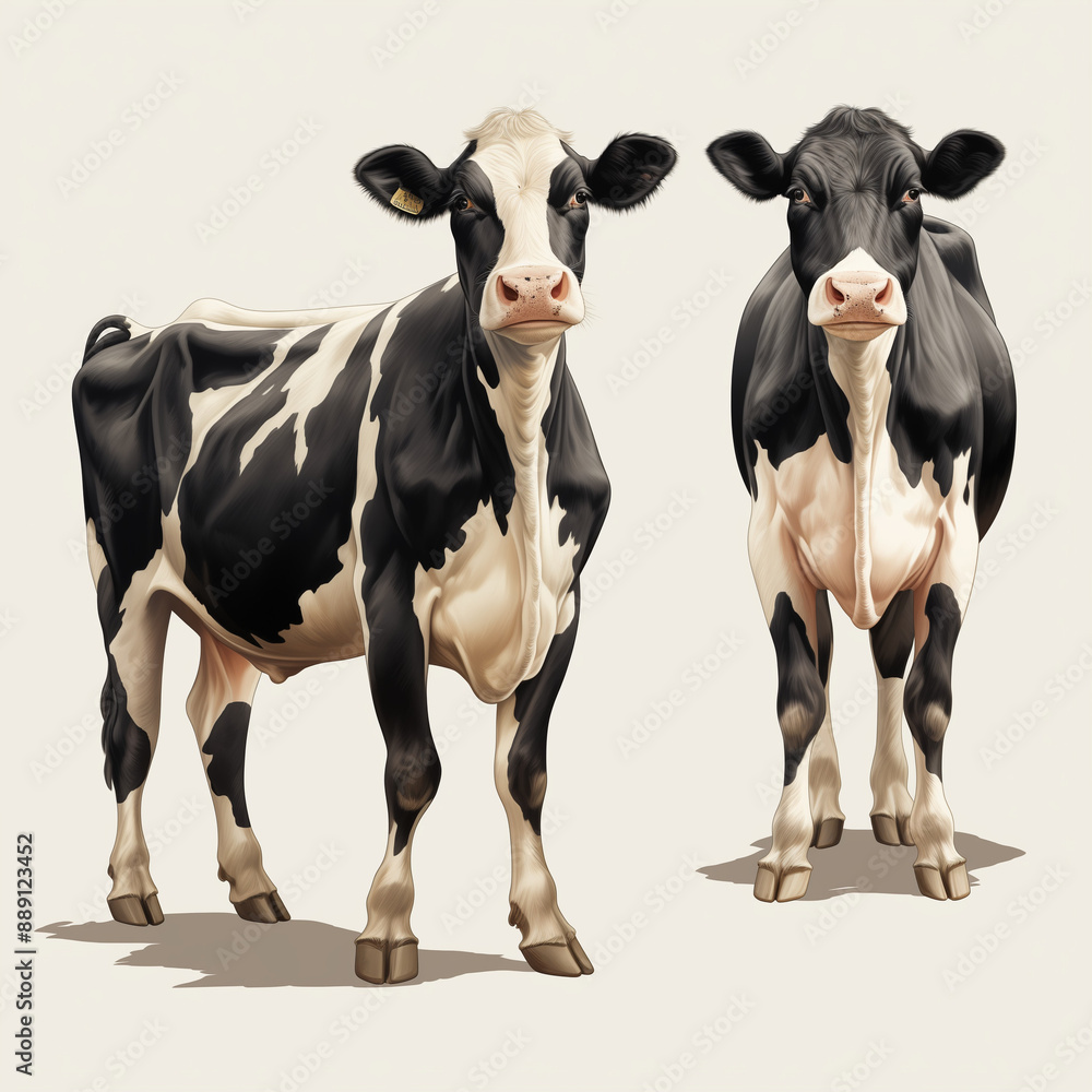 kuh, bauernhof, rinder, tier, kuh, ackerbau, feld, gras, black, melken ...