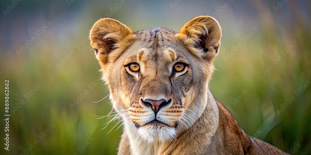 Close-up photo of a lioness in the wild, lioness, wildlife, nature ...