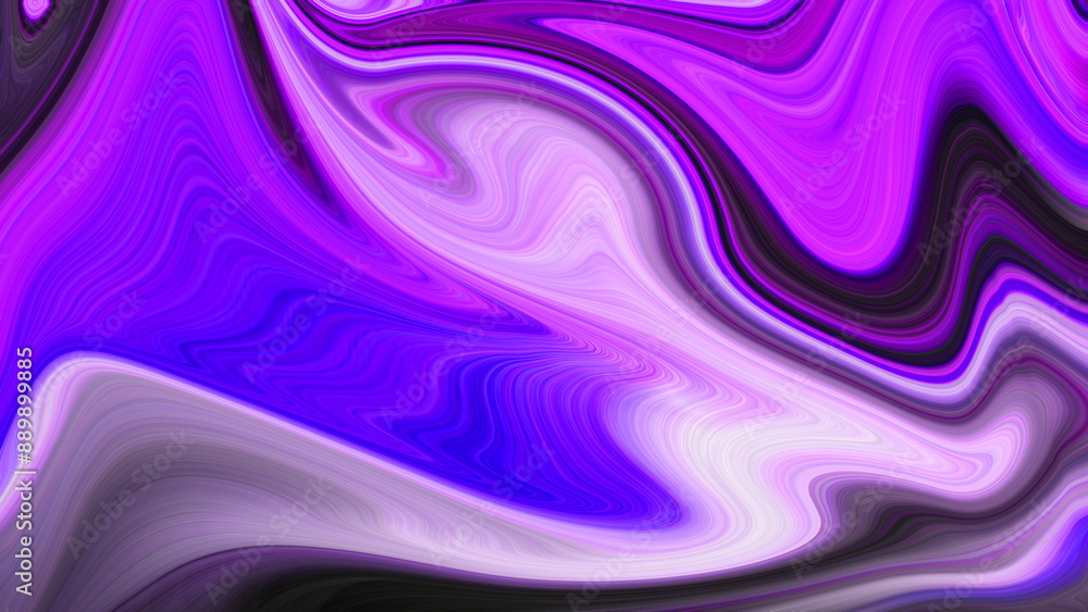 Modern ultraviolet color on a fluid poster cover. abstract geometric ...