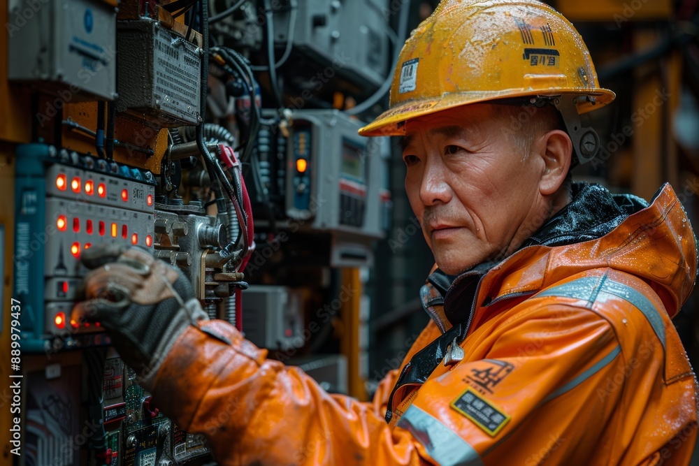 Crane inspector conducts comprehensive inspection and load testing on ...