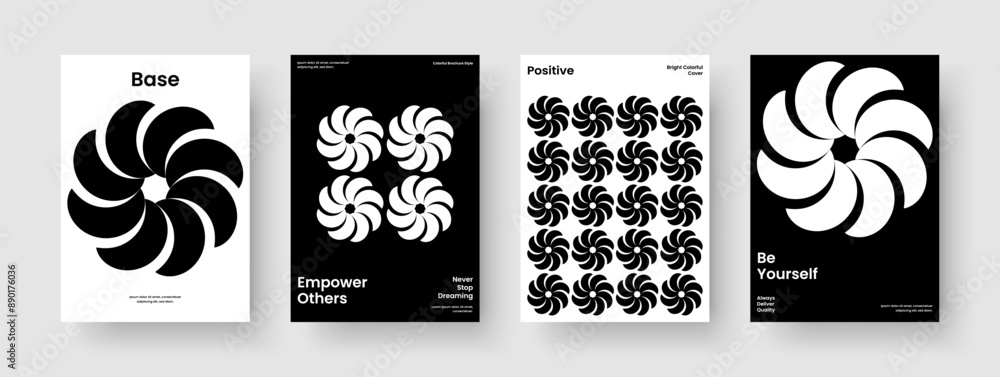 Isolated Poster Design. Creative Flyer Template. Modern Banner Layout ...