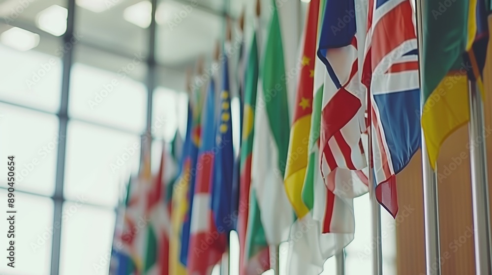 Diverse national flags collection available for purchase on stock photo ...