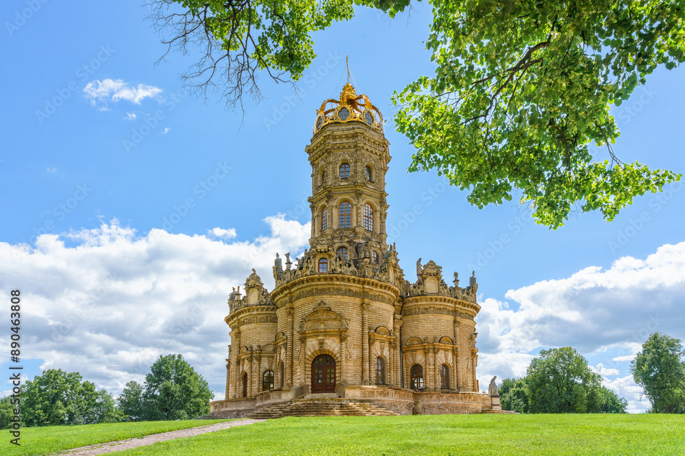 Orthodox church (Znamenskaya), unique monument of Russian architecture ...