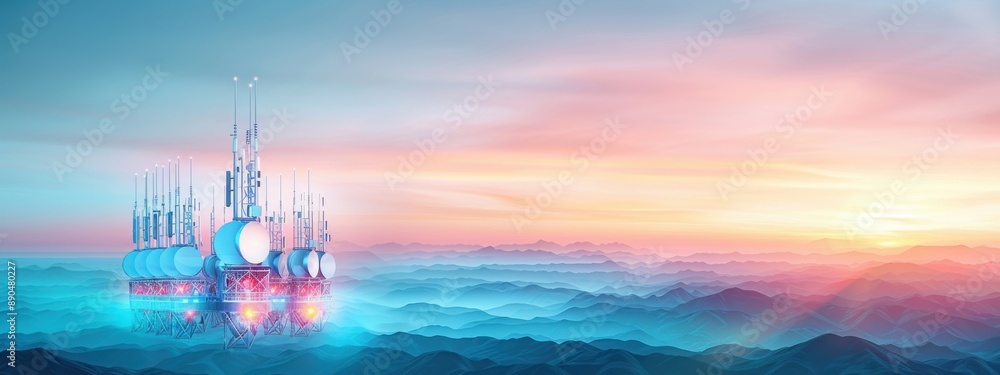 Sky-high relay stations with integrated sensor networks, sky-high relay ...