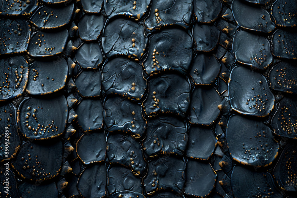 Black snake skin pattern background, seamless texture, top view, Stock ...
