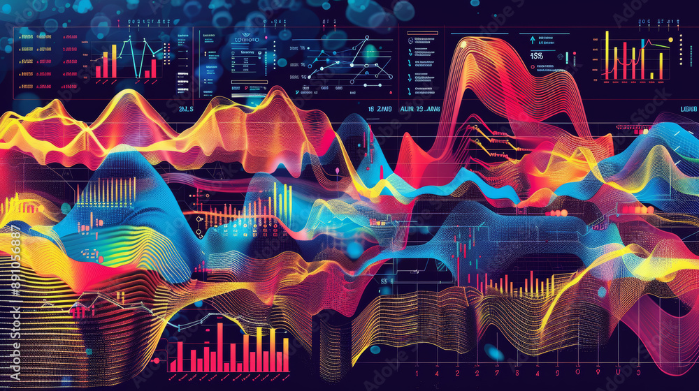 Artistic representations of complex data, turning numbers and ...
