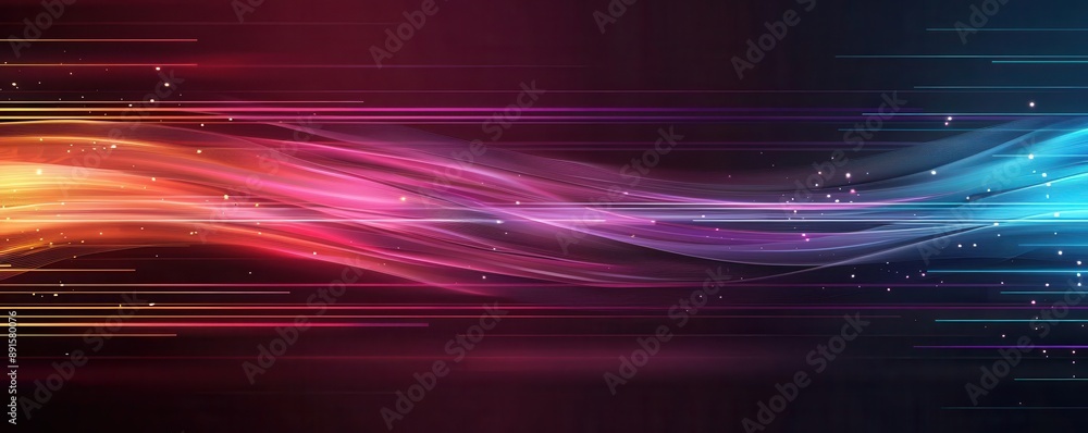 Horizontal anime speed lines suggesting fast movement, anime effect ...