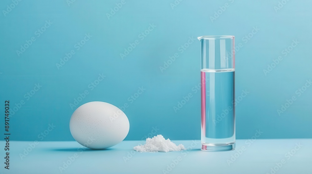 Egg drop experiment setup, various materials for protection, testing ...