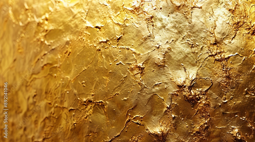 Golden wall texture background. Vibrant golden paper luxury wallpaper ...