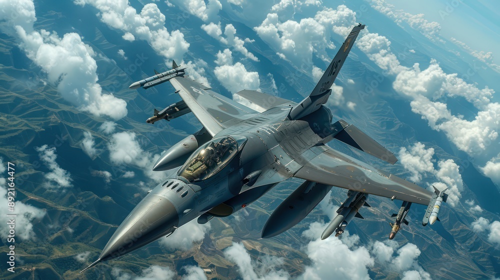 Air-to-air missiles are primary weapons for fighter jets, capable of ...