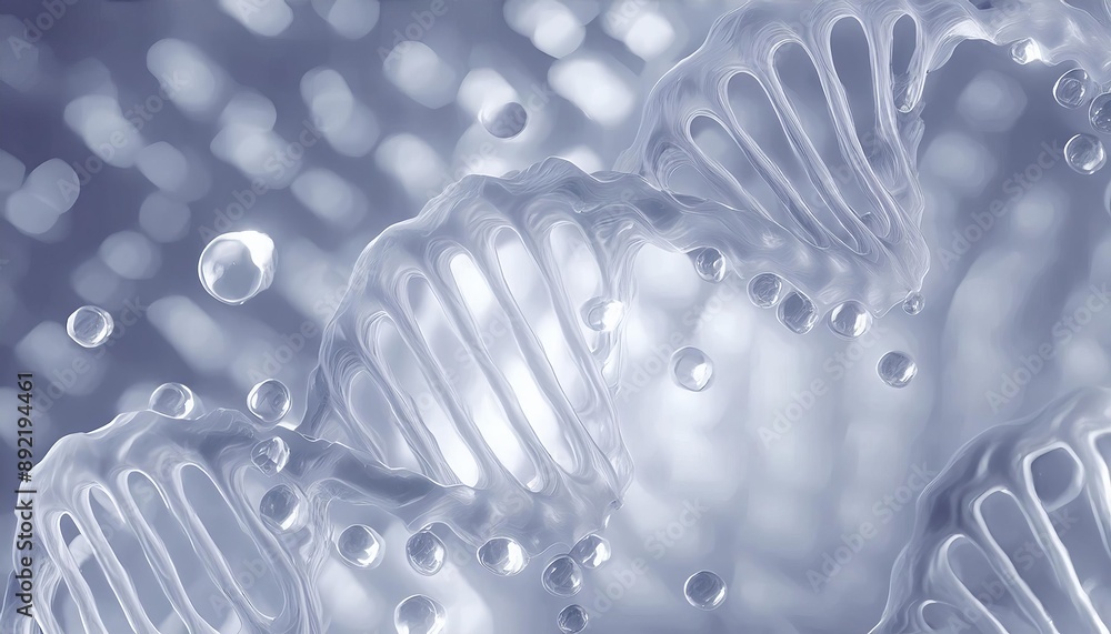 Trilpe Helix Collagen Molecules, Tropocollagen, Collagen Fibrils ...