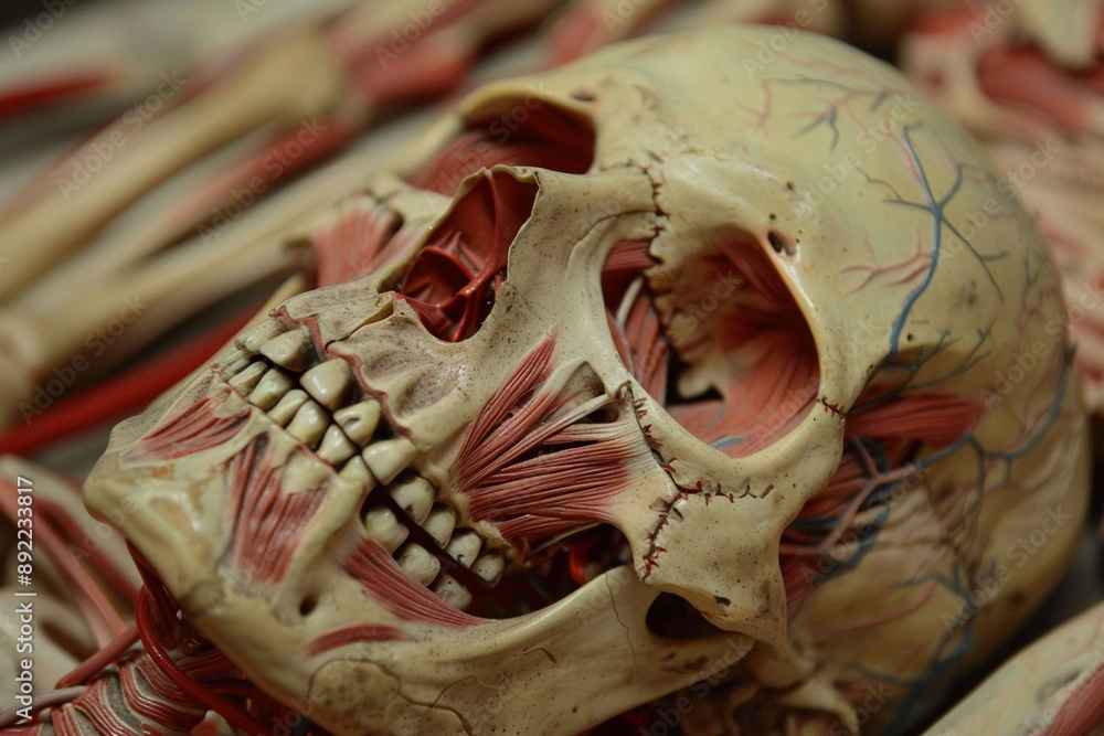 Anatomical Model Of Human Head And Torso: Educational Tool For Medical ...