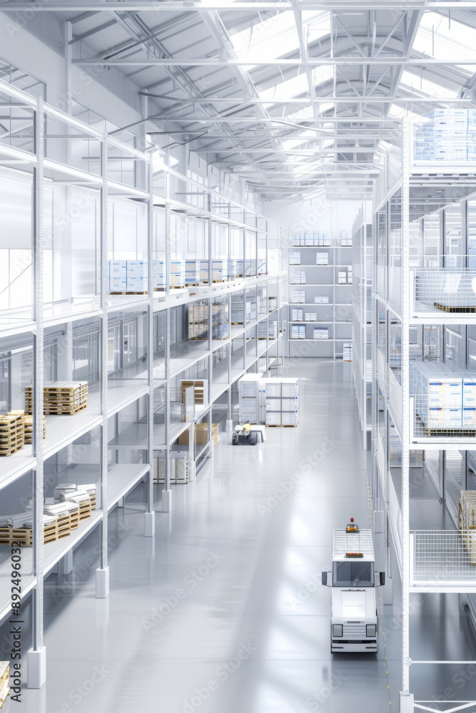 warehouse layout planning, Optimized zones for receiving, storage, and ...