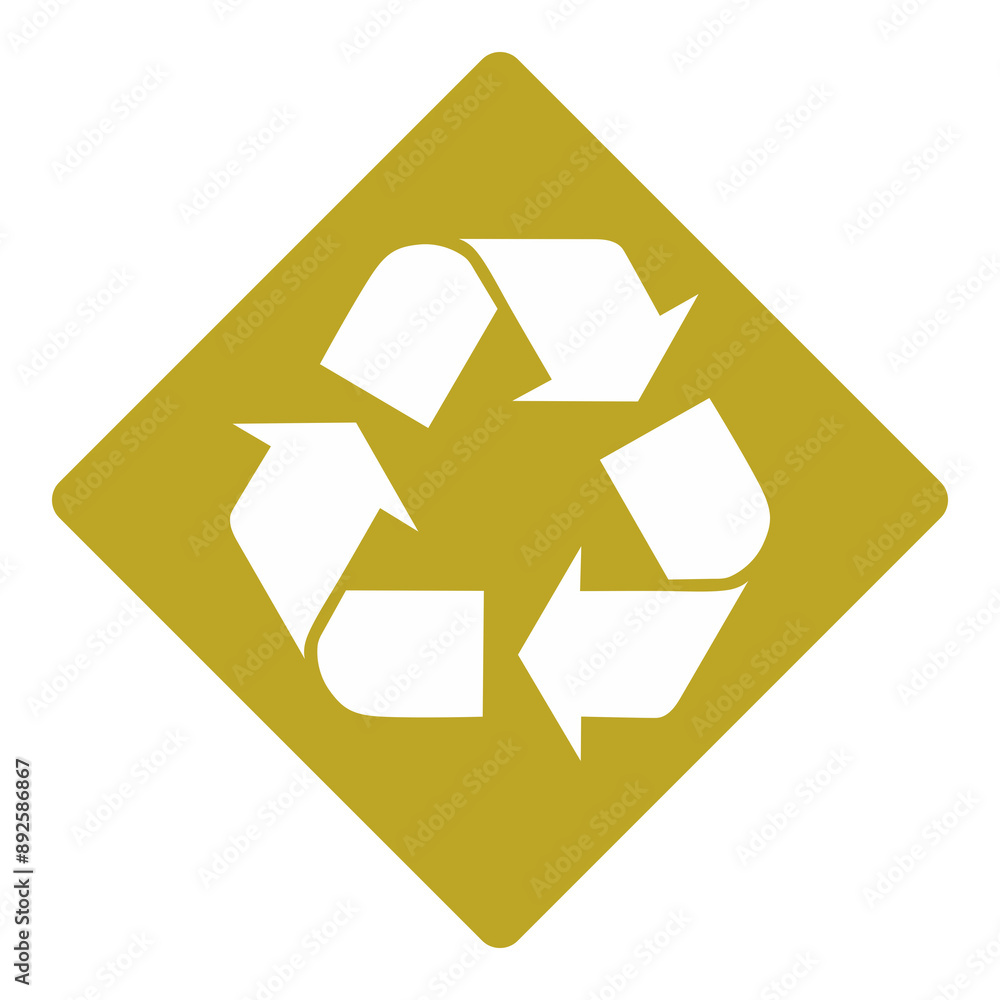 3R Sign, Reduce, Reuse, Recycle Icon Symbol, can use for Pictogram ...