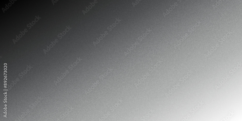 Grey gradient background, abstract black and white grain gradation ...